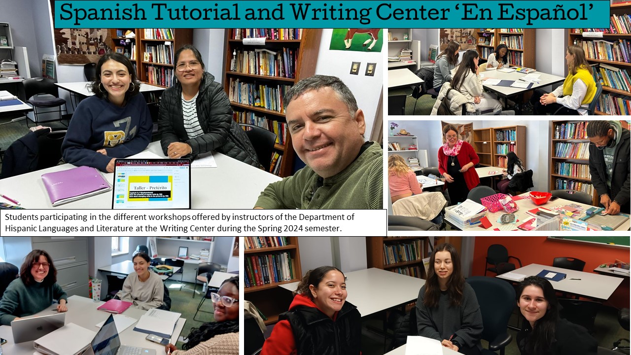 Spanish Writing Center | Hispanic Languages & Literature